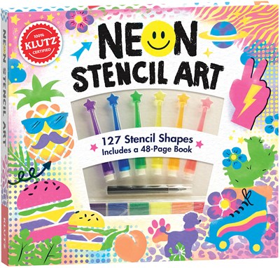 Klutz Neon Stencil Art – Allison Wonderland