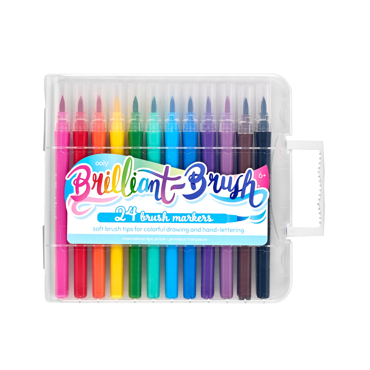 Brilliant Brush Markers - Set of 24 - Allison Wonderland Toys & Games